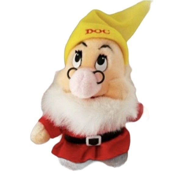 Disney | Toys | Disneys Doc Dwarf Stuffed Animal Plush 8 Tall | Poshmark